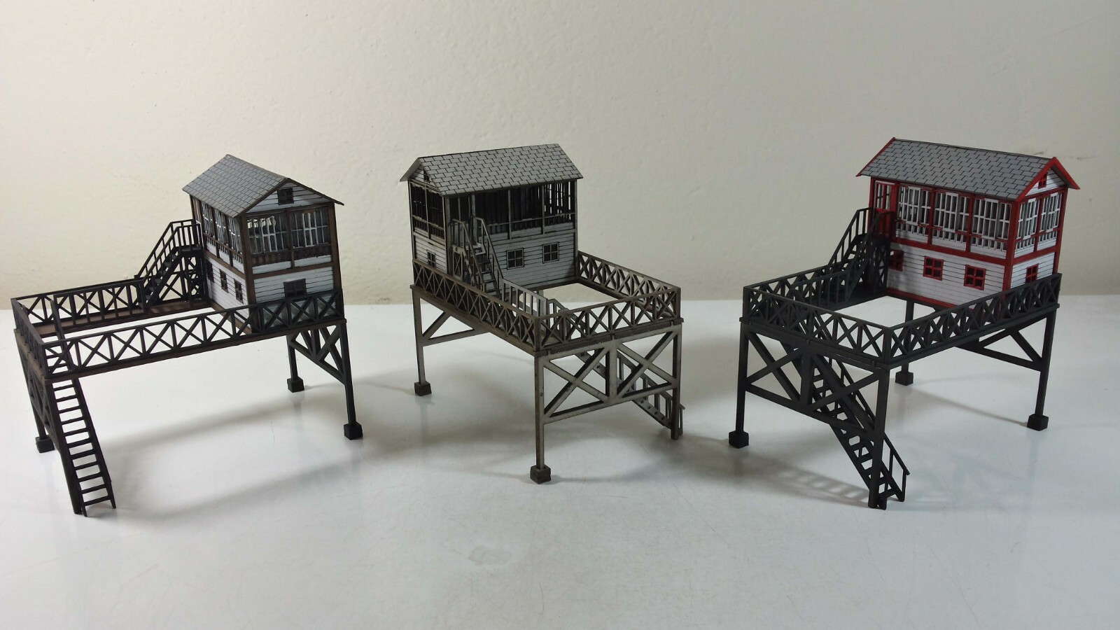 OO Gauge Over Track Signal Box Model Kit - Covers Pre-grouping to BR ...