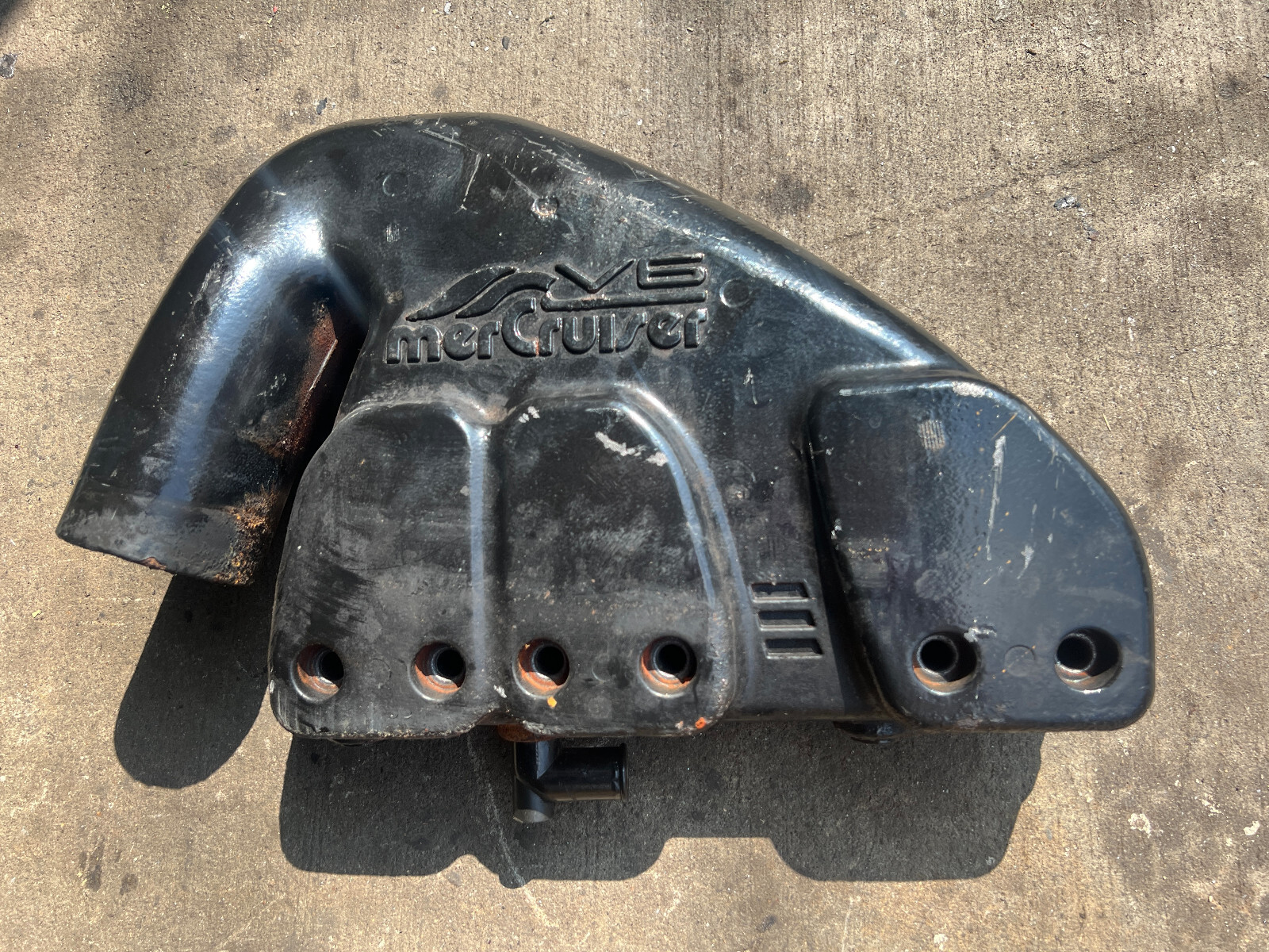 MerCruiser 4.3l V6 807293 C Starboard Side Exhaust Manifold for sale ...