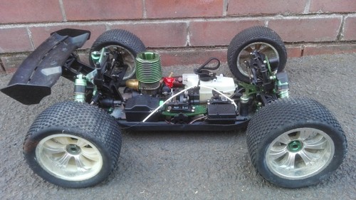 GS Racing 1/8 Nitro PRO RC Rolling Chassis off Road Buggy 4 wheel drive ...