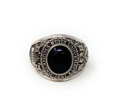 OSU Men's Class Ring 10k White Gold 16.5g | Size 10.5 - 11 | eBay