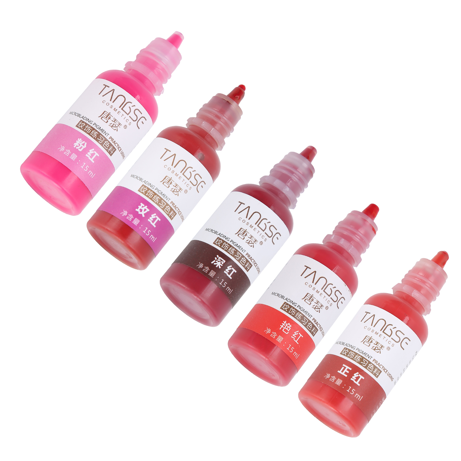 15ml Semi Permanent Makeup Pigment Machine Ink - Eyebrow Lip Eyeliner ...