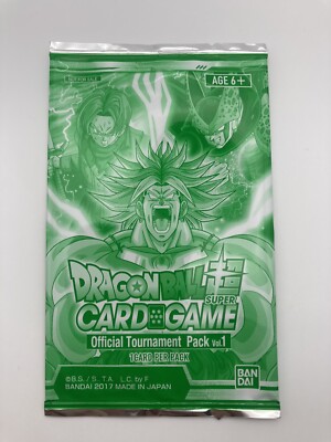 DBS Official Tournament Pack Vol.1 - Dragon Ball Super Card Game | eBay UK
