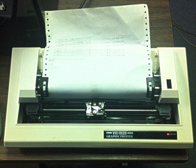 Vintage Commodore 64 Printer Model Vic-1525 C64 Tested Working With ...