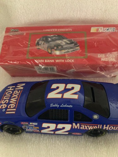 1993 Racing Champions Bank #22 Bobby Labonte Maxwell House Thunderbird ...