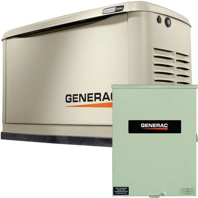Generac Guardian® 24kW Aluminum Standby Generator System (400A Service ...