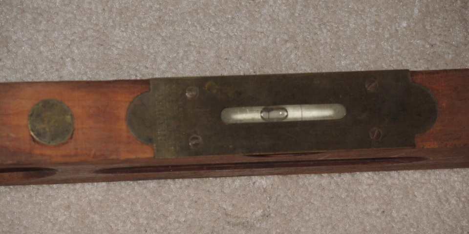 Nice Antique Stanley No 103 Rule & Level Co. Wood Level Tool Patent ...