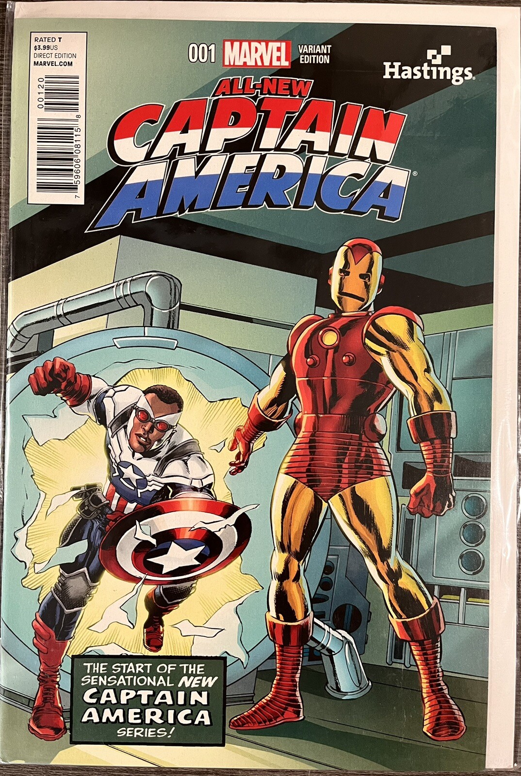 All-New Captain America #1 Hastings Exclusive Variant by Mike Perkins ...
