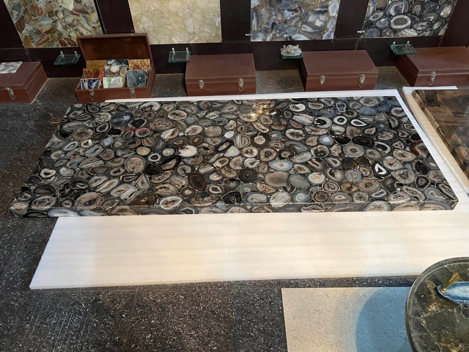 Unique Quartz Countertops Slabs Semiprecious Crystal Slabs, Wall Tiles ...