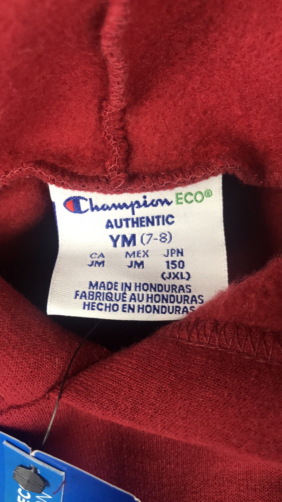 University Of Oklahoma Boomer Sooners YOUTH Medium 7-8 Maroon Hoodie ...