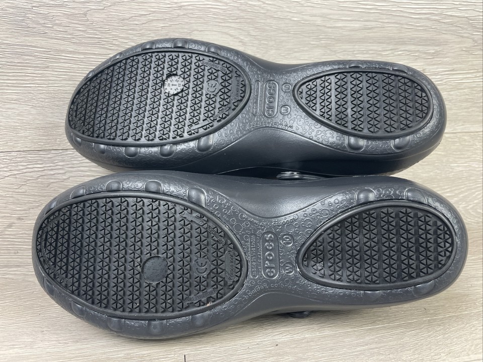 Crocs Mercy Work Professional Clogs - Black W 10 NEW | eBay