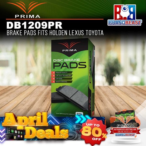 Prima DB1209PR Brake Pads Fits Holden Lexus Toyota | eBay