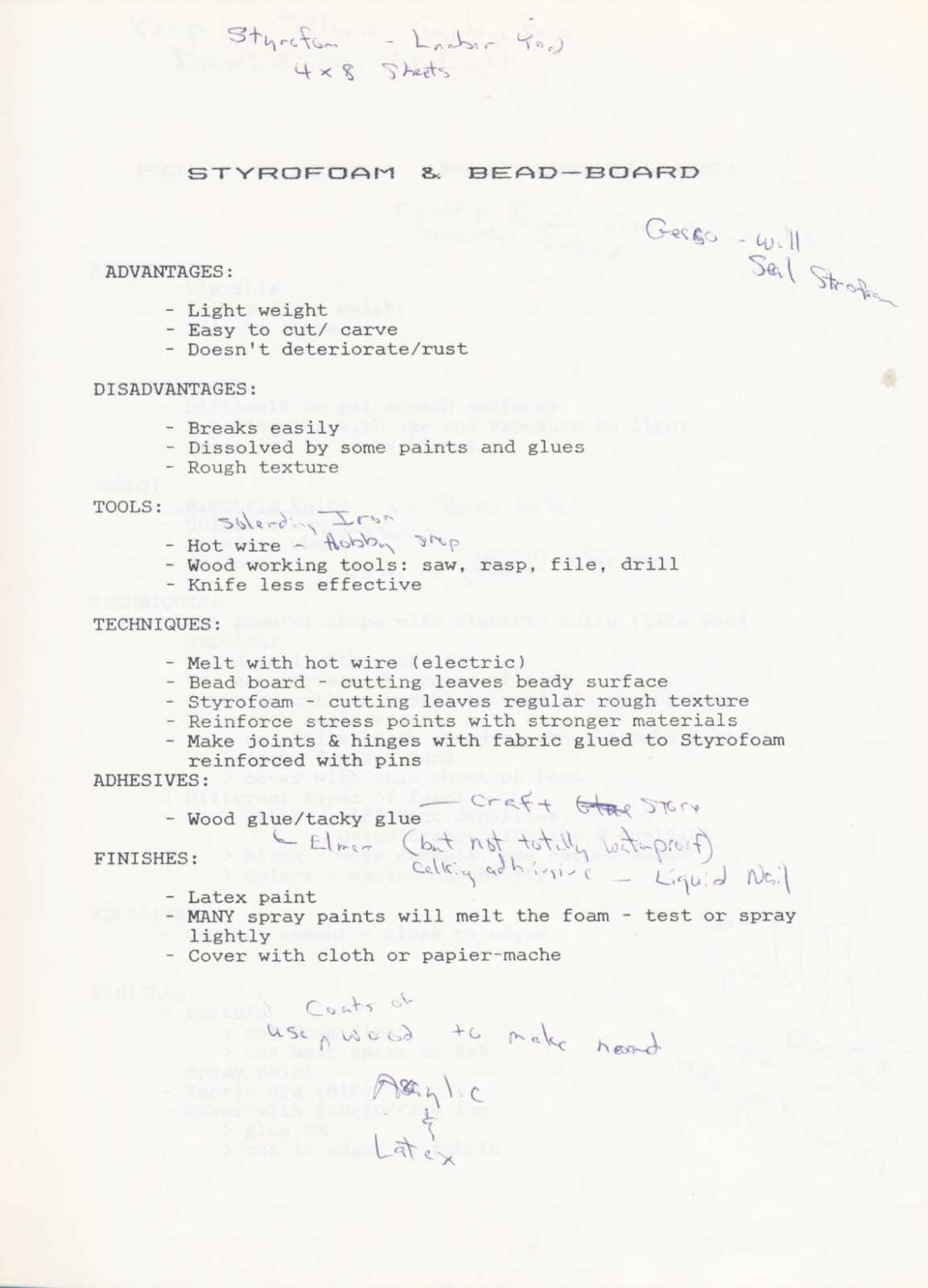 Super Prop Construction by Randy Munson Lecture Notes Comedy Magic ...