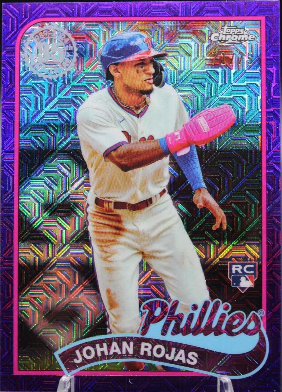 2024 Topps Series 2 - 1989 Topps Chrome Silver Pack Mojo Johan Rojas ...
