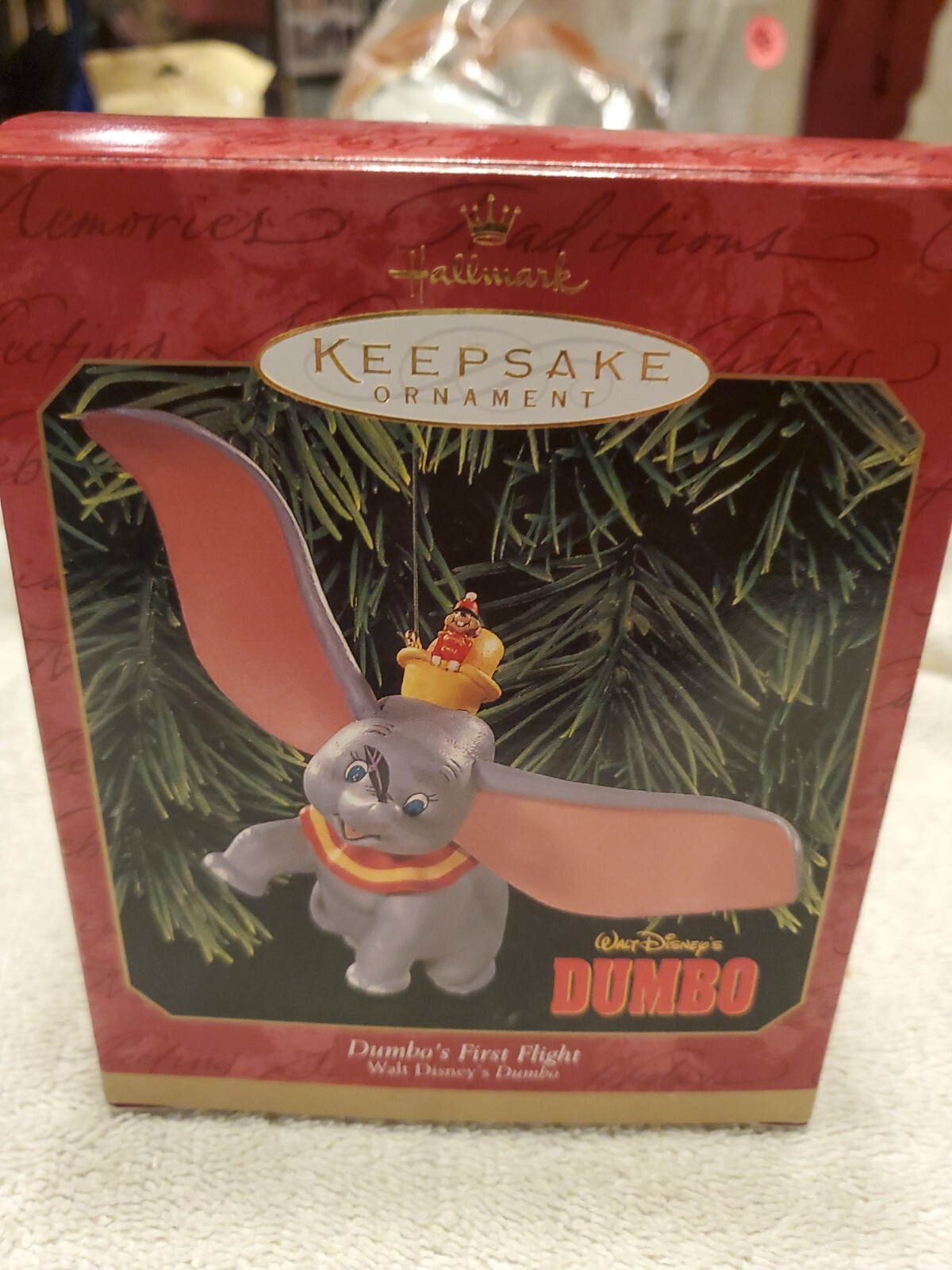 Hallmark Keepsake Walt Disney DUMBO'S FIRST FLIGHT Ornament 1999 | eBay