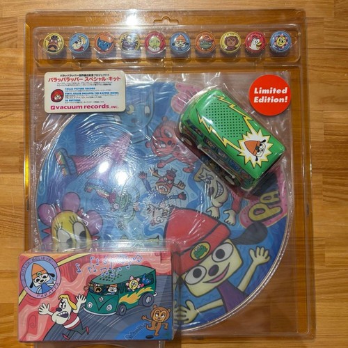 PaRappa the Rapper Picture Record Set Limited Edition | eBay