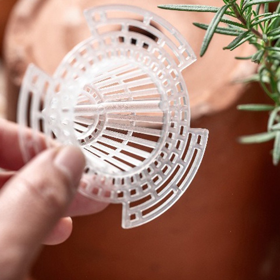 15pcs Cone Design Mesh Gasket for Plant Pots: Breathable, Anti-Rot ...