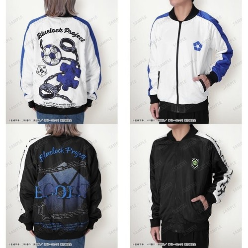 Blue Lock Satin Jacket Reversible Sukajan XL Size Unisex Limited ...