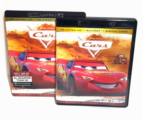 Cars/4K Ultra HD/Slip Cover, Bluray & Digital Only/No 4K Disc ...