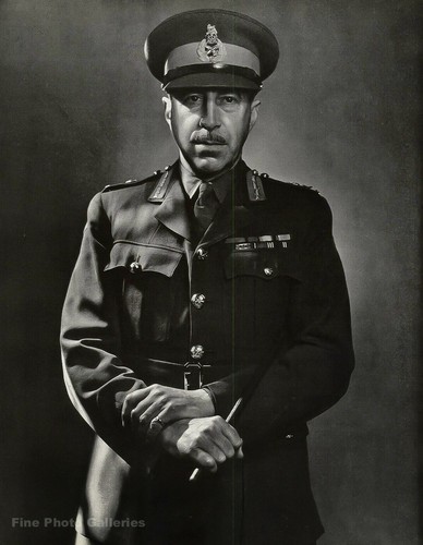 1946 Original GENERAL HARRY CRERAR Canadian Army By YOUSUF KARSH Photo ...