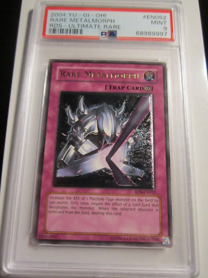 2004 YU GI OH LAVA RARE METALMORPH ULTIMATE RARE PSA GRADED MINT 9 | eBay