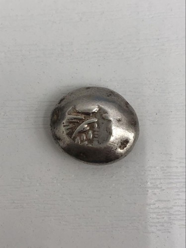 Japanese Old Coins Kyoho Daikuro Bean Silver Single Side 9.4G | eBay