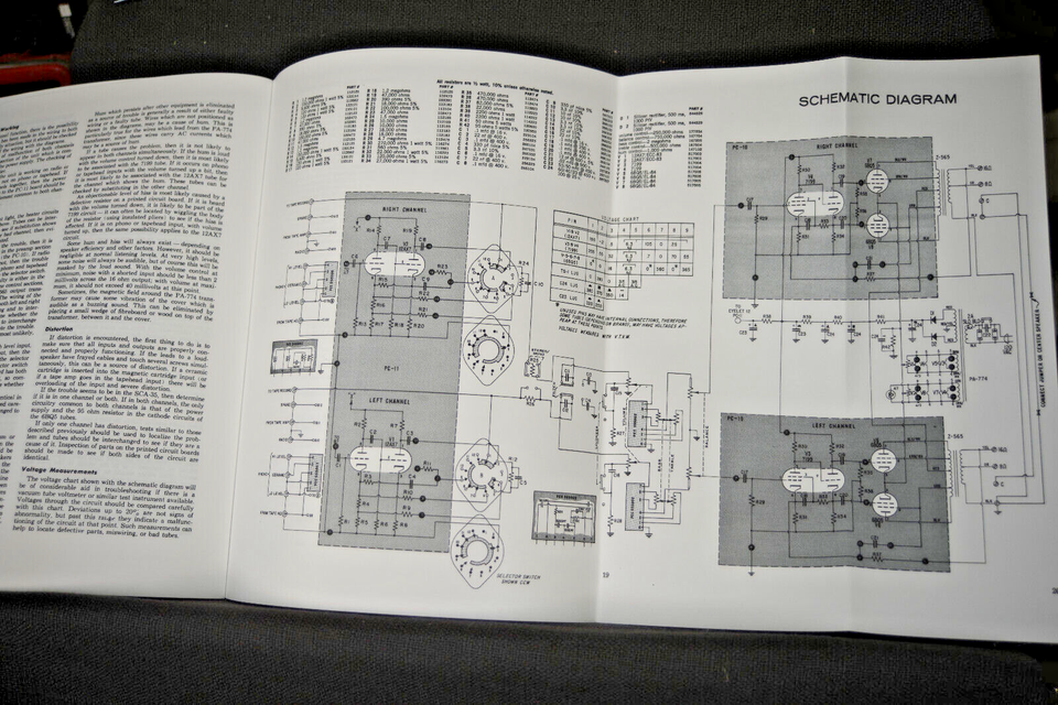 Dynaco SCA-35 tube stereo control amplifier assembly manual reprint ...