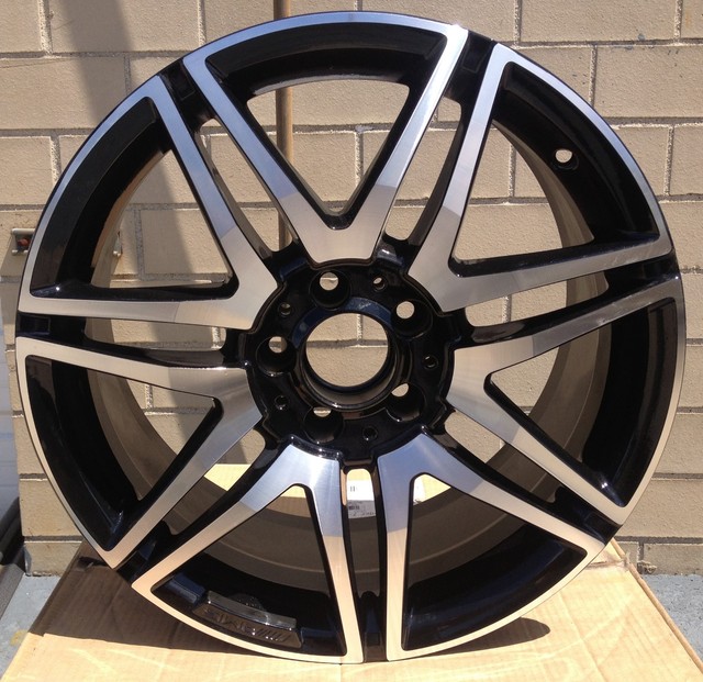 OEM Factory AMG Mercedes-Benz C250 C300 C350 Black 18 Rear Wheel 85270 ...