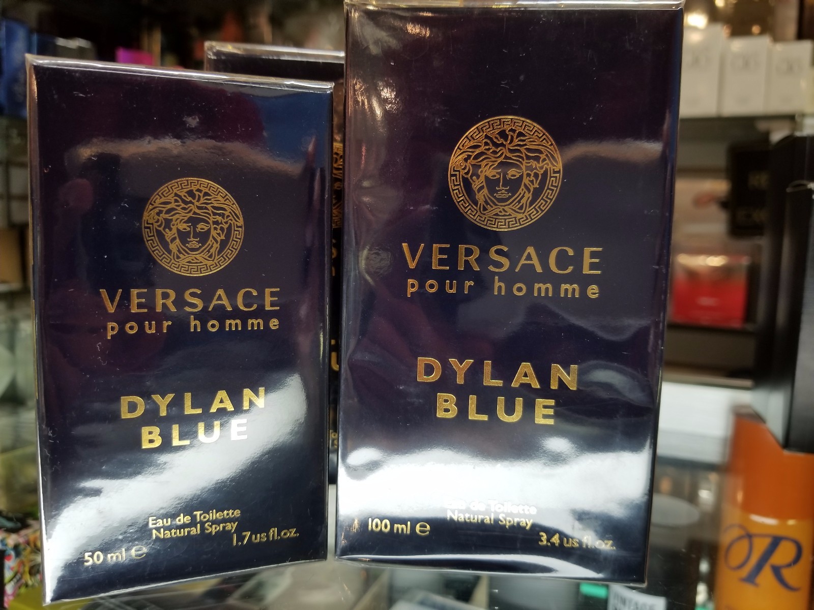 Versace Pour Homme DYLAN BLUE 1.7 / 3.4 oz EDT Eau de Toilette Spray ...