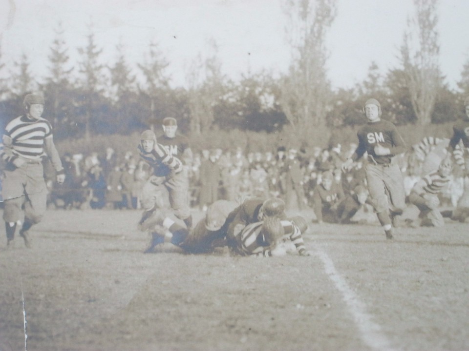 Antique Early 1900's Football Game Photo By W.G.C. Kimball Listed | eBay