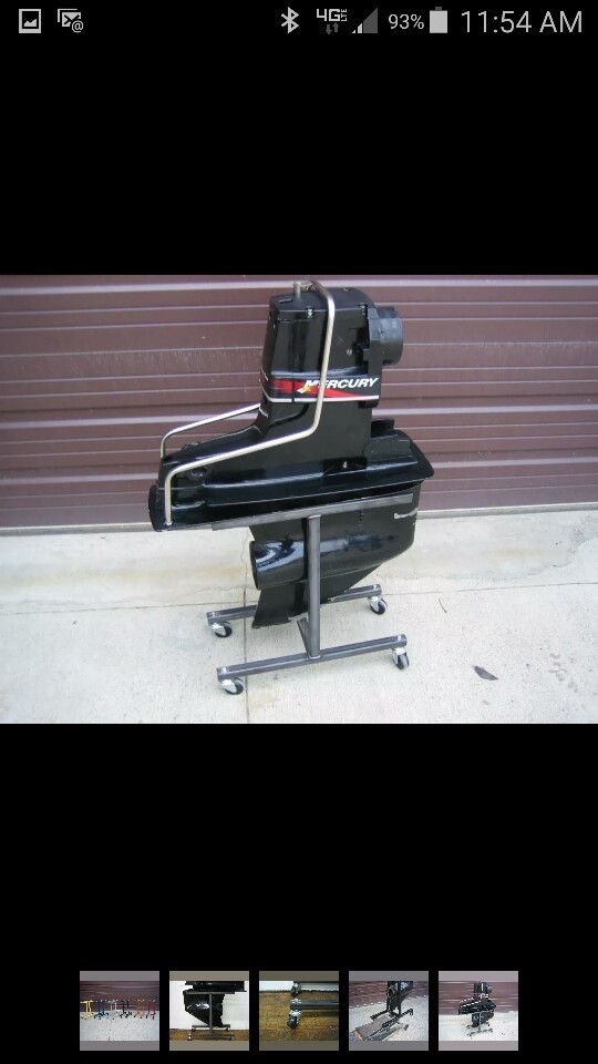 Pair of Mercruiser Outdrive Stand Bravo Alpha Volvo OMC SSM TRS Imco (2 ...