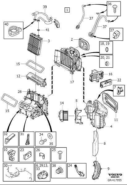 Volvo Xc90 II Air Conditioner Air Flow Valve Motor 31407766 2017 ...