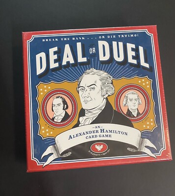 Deal or Duel Hamilton Card Game Alexander Hamilton History SEALED | eBay