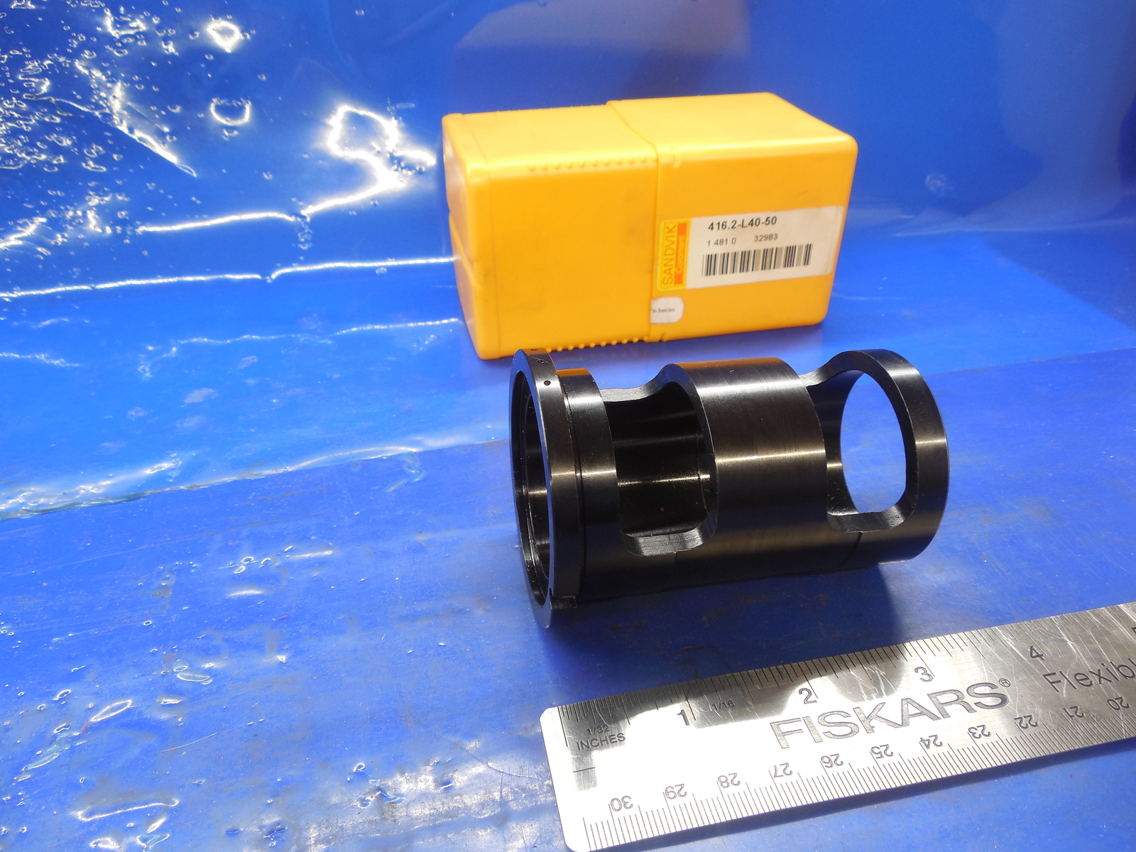 NEW SANDVIK 416.2-L40-50 ECCENTRIC SLEEVE 50 mm OD 40 mm ID LATHE ...