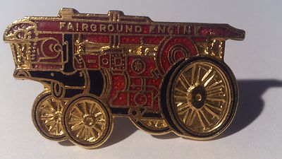 * Fairground Engine Badge - UK Steam Traction Engine | eBay