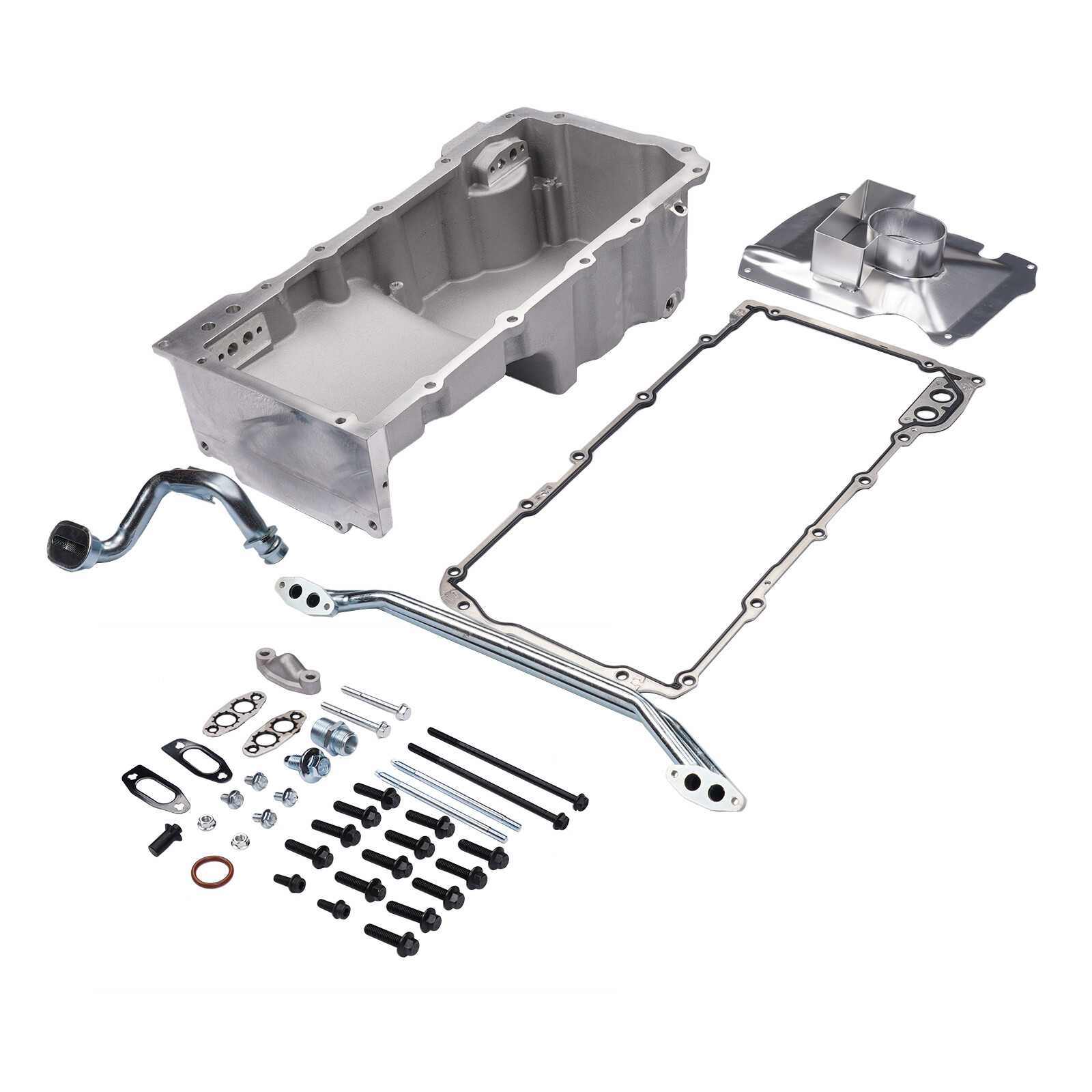 Front Wet Sump Retro Engine Oil Pan Kit For Chevy Gen III/IV (LS-based ...