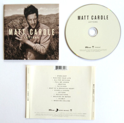 Cd Matt Cardle Letters Rock Pop Europe 2011 Music Audio Compact Disc ...