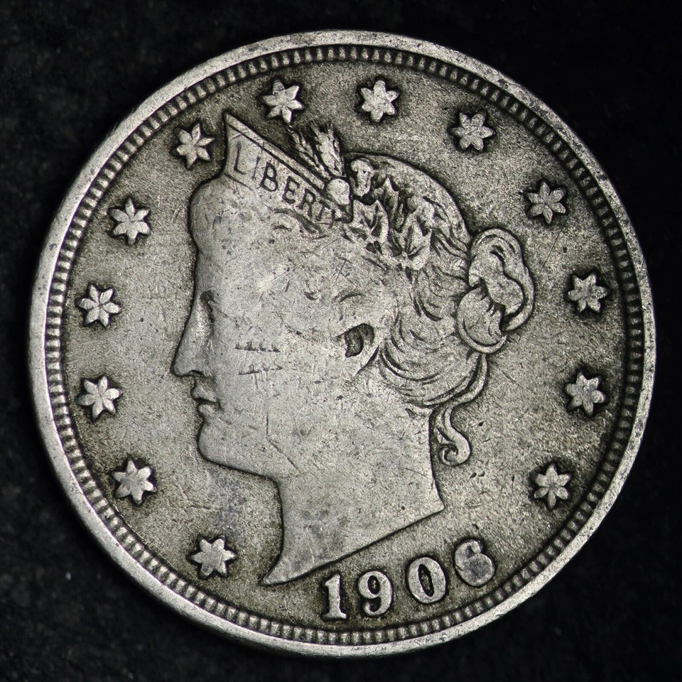 3 Different Random Dates VF LIBERTY V NICKELS * NICE SHARP COINS!! FULL ...