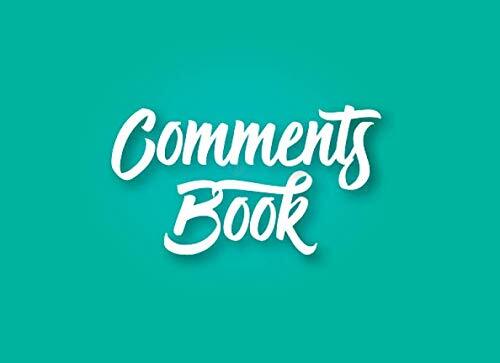 Comments Book for Visitors and Guests | eBay UK