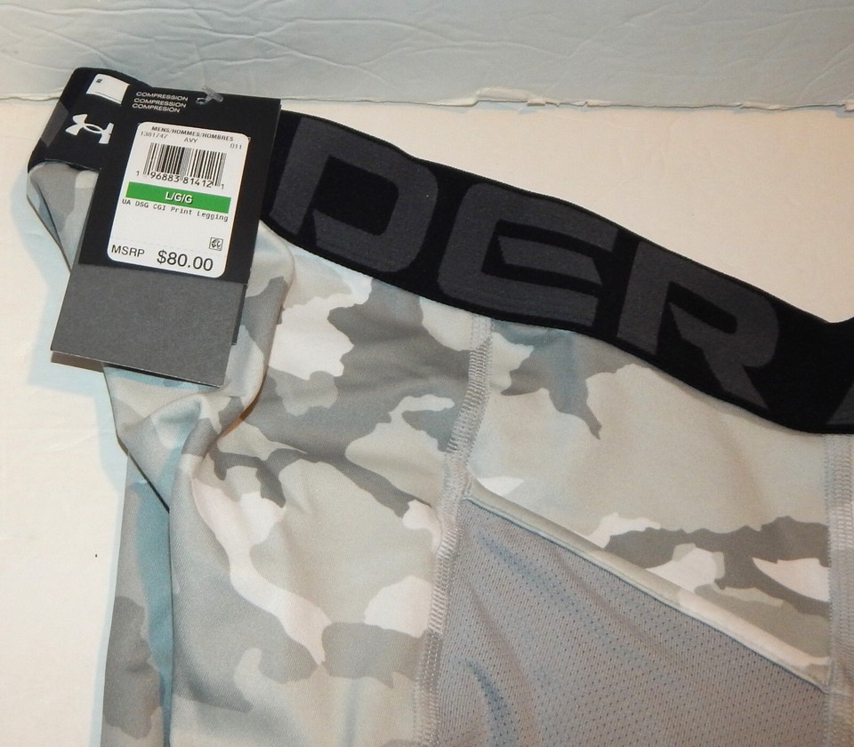 Under Armour DSG ColdGear Infrared Men's Camo Print Leggings Size L ...