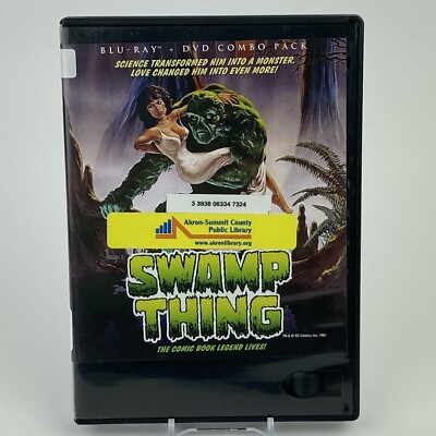 Swamp Thing (DVD, 2013, 2-Disc Set) *DVD ONLY * EX-LIBRARY ~ FREE ...