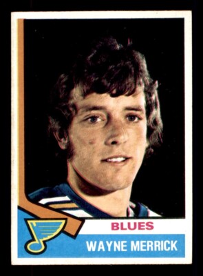 1974 Topps Hockey #66 Wayne Merrick EX/MT | eBay