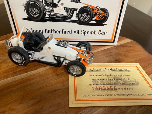Johnny Rutherford GMP Vintage Series #9 Sprint Car 1:18 Diecast 7603 | eBay