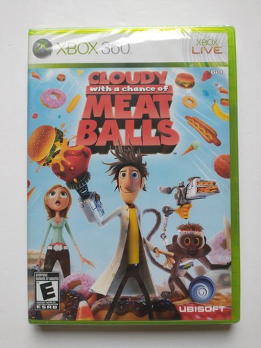 Cloudy With a Chance of Meatballs (Microsoft Xbox 360, 2009) New ...