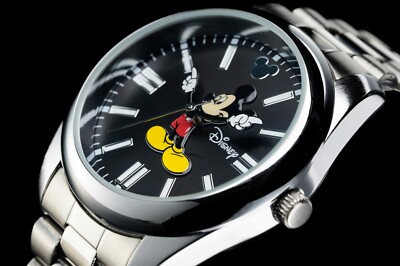 Another Heaven Disney Mikey Rolex Mouse Black Watch NEW JP Rare YT1 | eBay