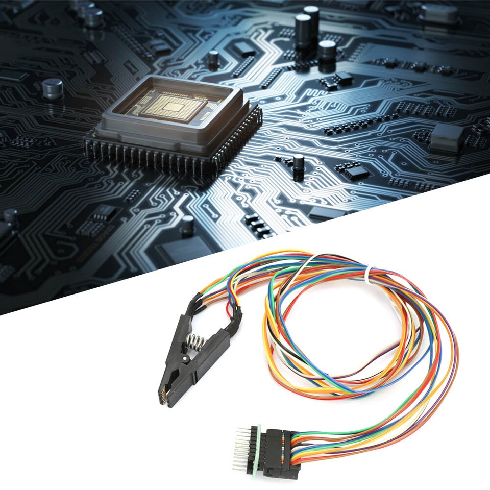 Programmer Testing Clip 16 Pins IC Test Clamp SOP16 To DIP8 Flash Clip ...