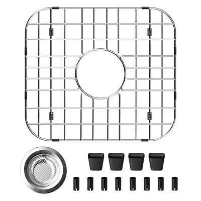 Sink Grid Protector Bottom Sink Grate for Kitchen Sink Prevents ...