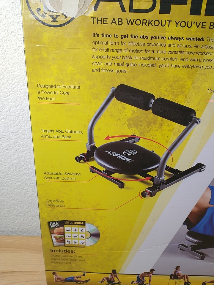 Golds Gym AB Firm Pro Abdomen Core Fitness Exercise Equipment ...