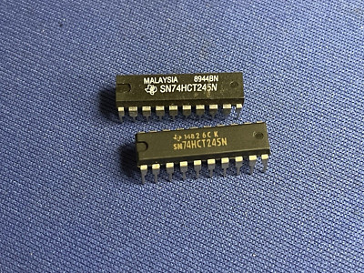 SN74HCT245N TI 74HCT245N 74HCT245P 20-PIN DIP RARE NEW LAST ONES | eBay