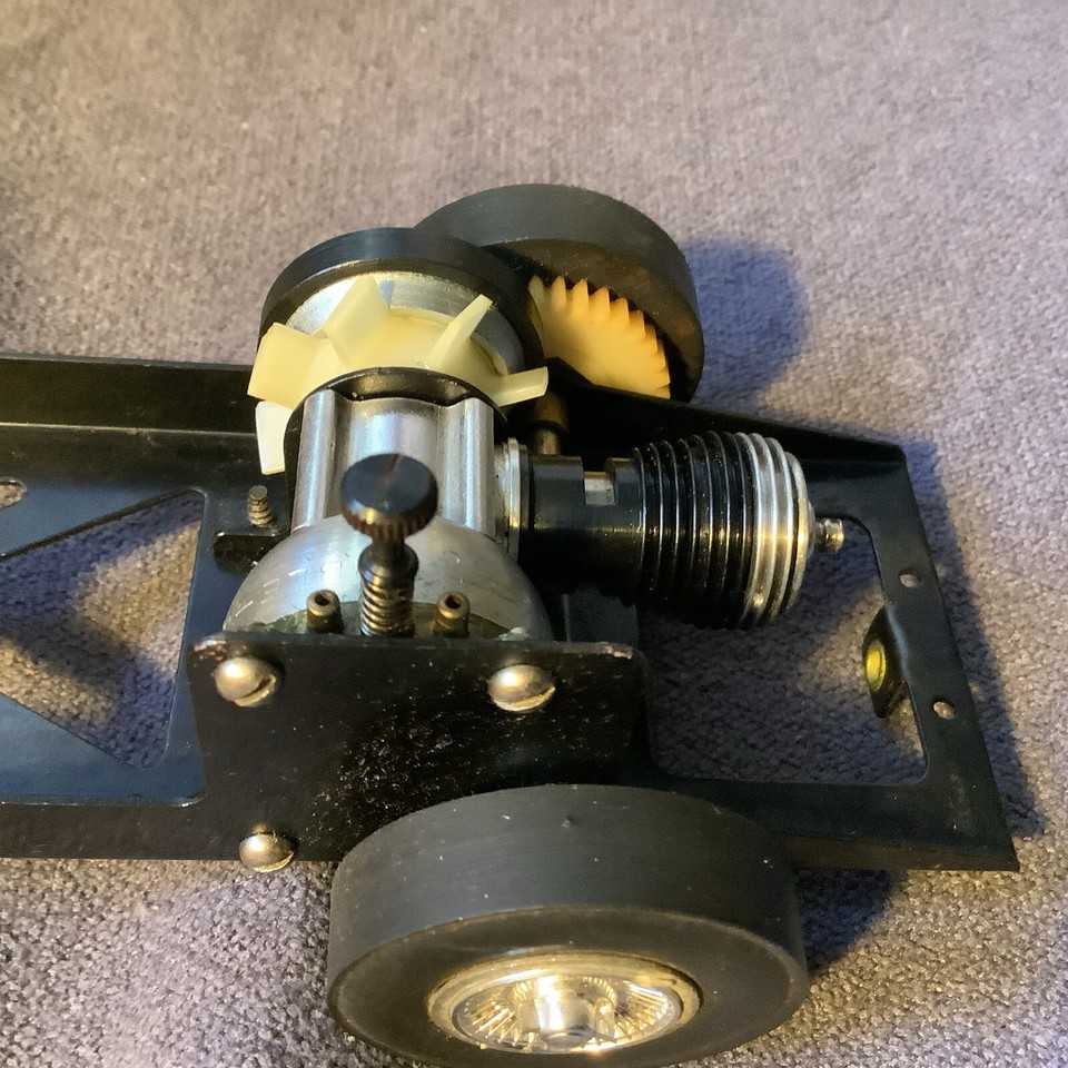 vintage cox gas powered car Buick Riviera Cream Color Untested Used | eBay