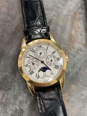 Omega Louis Brand 1118 movement perpetual calendar Moon Phase, rare ...